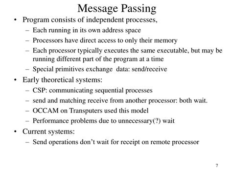 Ppt More Shared Memory Programming And Intro To Message Passing Powerpoint Presentation Id