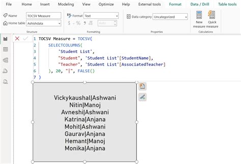tocsv dax function in power bi ashish coder