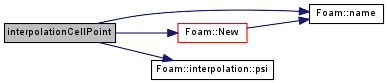 OpenFOAM API Guide InterpolationCellPoint Class Template Reference