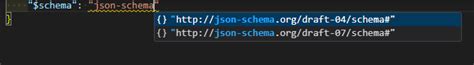 Intellisense Is Missing Json Schema Versions 2019 09 2020 12 · Issue