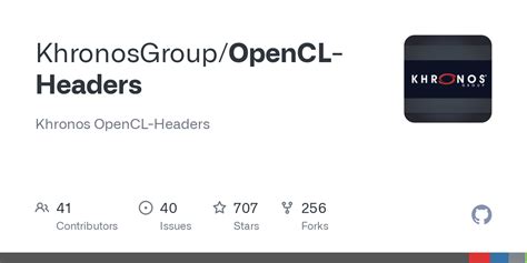 Issues KhronosGroup OpenCL Headers GitHub
