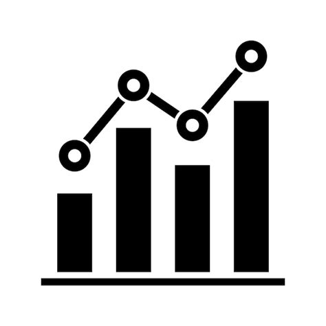 Icono gráfico vectorial en fondo blanco Vector Premium