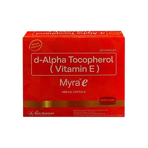 Mypharma Myra E 400 Capsule