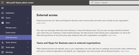 How To Allow External Access In Teams Applied Ai Tech