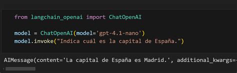 Tutorial Langchain Cómo Usar Modelos Openai Paso A Paso
