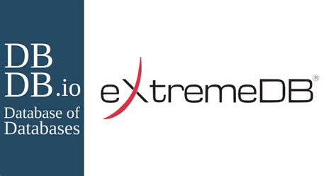 Extremedb Database Of Databases