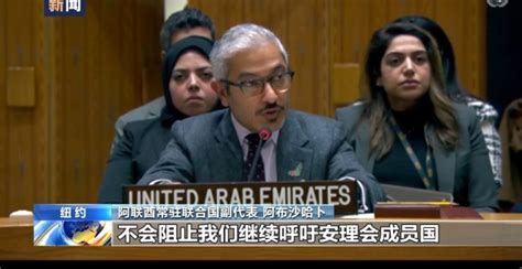 安理会加沙停火决议草案遭美国一票否决 多国代表对此表示失望腾讯新闻