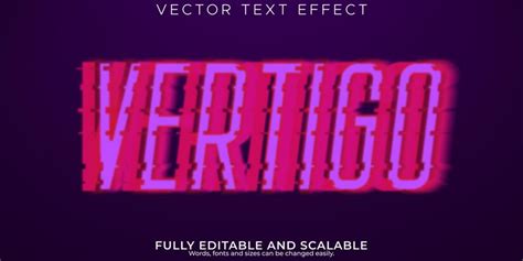 Premium Vector Glitch Vhs Text Effect Editable Error And Hacker Text