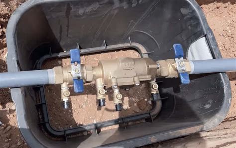 Backflow Preventer Installation Replacement And Testing