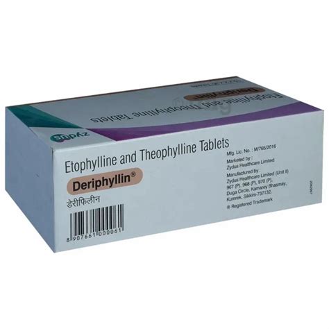 Etophylline Theophylline Tablets At Rs 1550strip Pharmaceutical