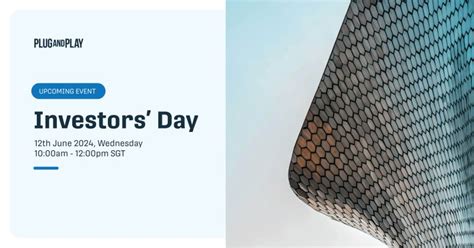 plug and play apac on linkedin welcome you are invited to join a webinar investor s day