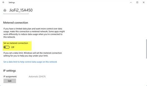 How To Set Metered Connections In Windows 11