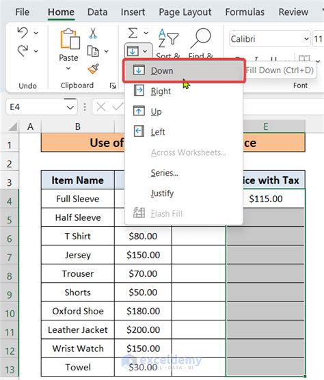 How To Copy Formula Down Without Incrementing In Excel
