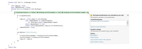 C Microsoft Web Administration Method Or Operation Is Not