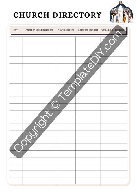 Church Directory Template Microsoft Publisher