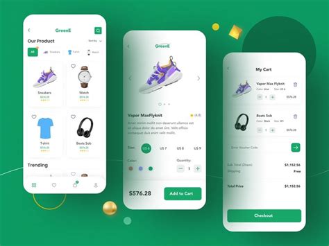 Ecommerce Mobile App Ui Design