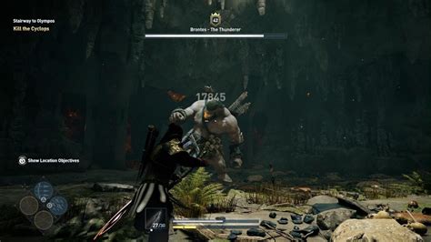 Assassins Creed Odyssey Cyclops Boss Fight Youtube