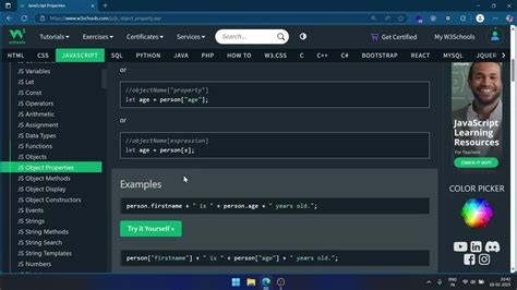 Mastering Javascript Object Properties 🔥 Javascript Webdevelopment