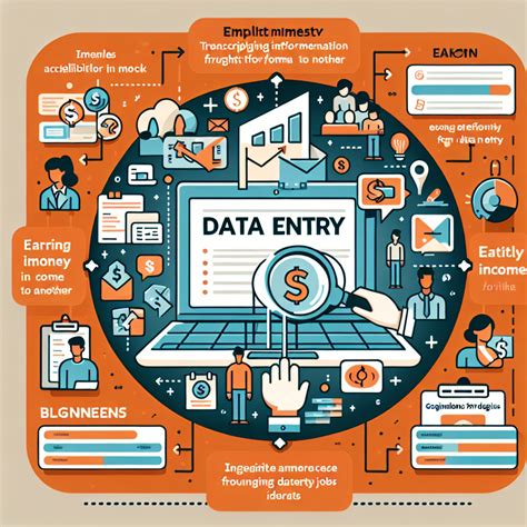 data entry earn money with easy tasks