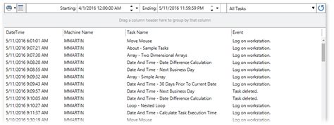 Logs Audit Events