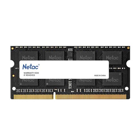 Netac DDR RAM GB MHz LAPTOP Memory RAM V PC Pin SO DIMM Netac BD