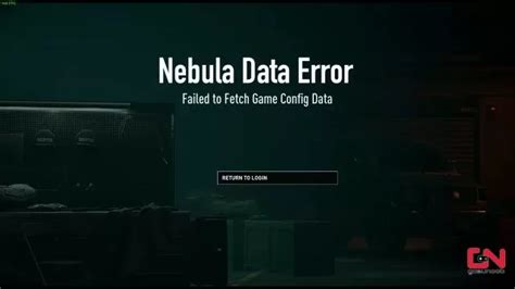 payday 3 nebula data error failed to fetch game config data