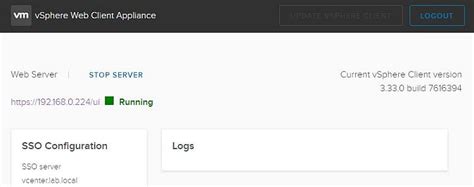 new release vsphere html5 web client fling v3 33