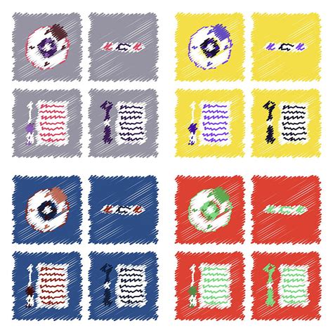 벡터 아이콘 및 자동차 서비스 도구 모음 Ai Eps Uidownload