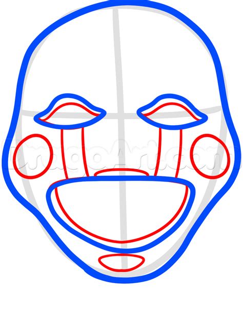 How To Draw The Puppet Easy How To Draw A Puppet Easy Fnaf Puppet