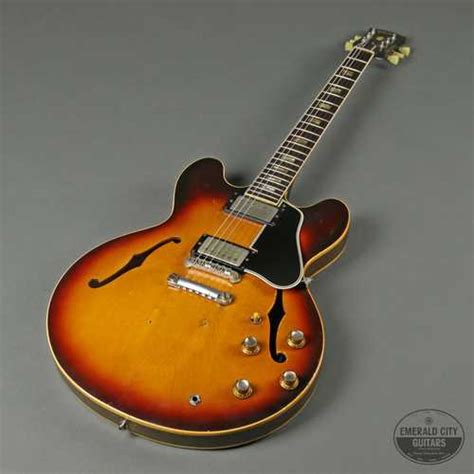 1962 Gibson Es 335 Formerly Owned By Keith Urban Sunburst Guitars