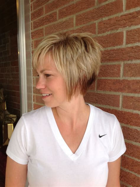 Choppy A Line Choppy A Line Haircut Choppy A Line Bob Short A Line