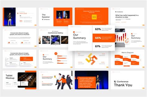 Conference Event Powerpoint Incl Conference And Agenda Slide Envato