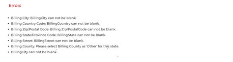 Validation Rule Error Messages Appear On Custom Page Without Adding To