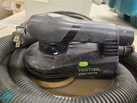 Festool Ets Ec 1253 Eq Random Orbital Sander With Hose Attachment