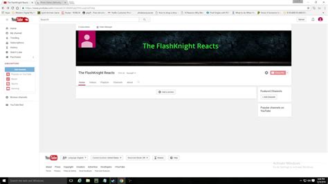 My React Channel YouTube