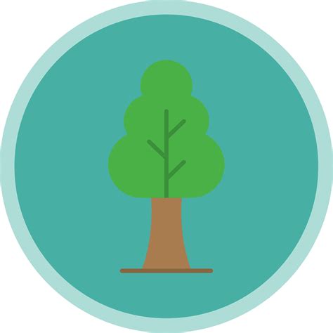 Tree Flat Multi Circle Icon 42950398 Vector Art At Vecteezy Tree Flat Multi Circle Icon 42950398 Vector Art At Vecteezy