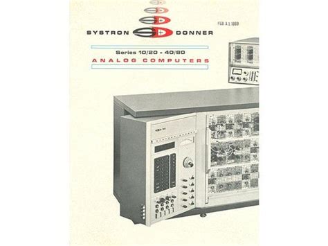 Why Analog Computers Chm