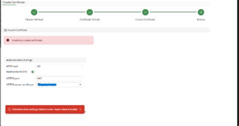 Technical Tip Administration Settings Failed To S Fortinet Community