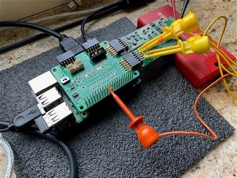 ADI Kuiper Linux On A RPi 3B With The ADI PMOD Interface Hat And TWO SPI Connected ADI EVAL