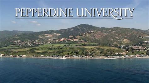 Aerial Tour Of Pepperdine University And Malibu Pepperdine University