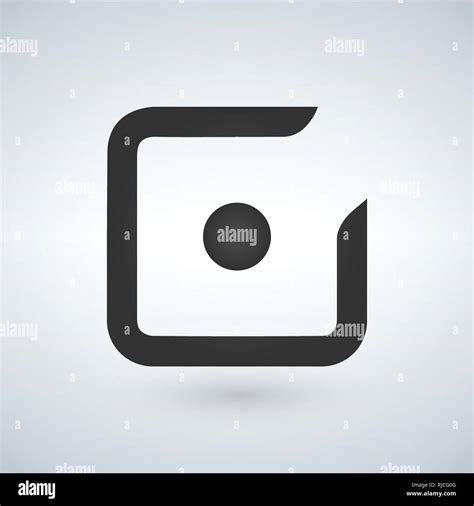 Line Check Mark Or Check Box With Dot Icon Flat Style Vector Illustration Isolated On White