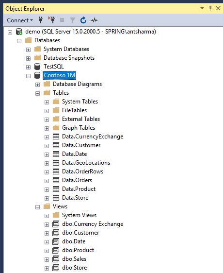 Generate Custom Contoso Database For Sql Server By Sqlbi Eli5