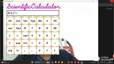 🚀🔥 Virtual Scientific Calculator With Opencv And Media Pipe 🔥 Durga Prasad Kakarla Posted On