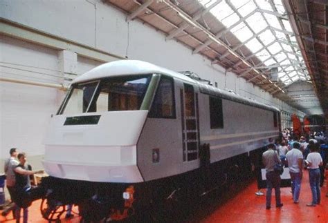 Original Colour Slide Of New Br Class 90 Electric Loco £225 Picclick Uk