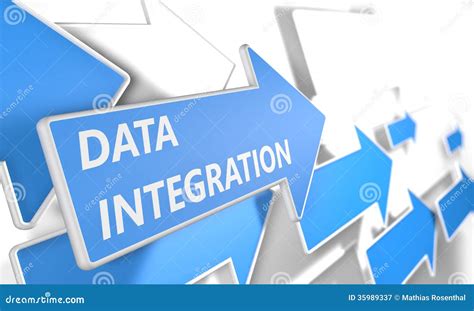 Data Integration Icon Monochrome Simple Line Data Science Icon For
