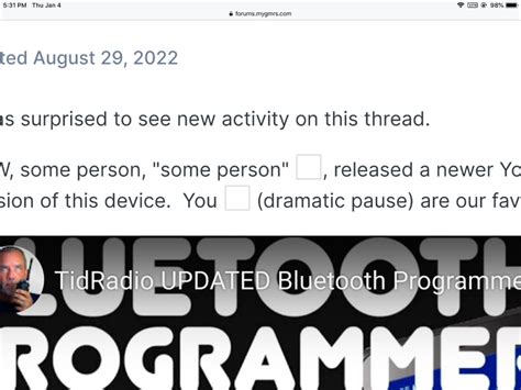 Tidradio Bl 1 Bluetooth Wireless Cps Programmer Equipment Reviews Forums