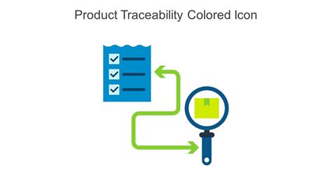 Product Traceability Colored Icon In Powerpoint Pptx Png And Editable