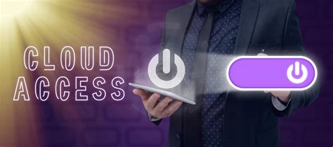 Inspiration Showing Sign Cloud Access Word For Software Tool Between The Organization And The