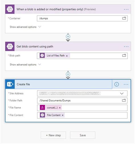 Automate Generating And Sharing Of Reports Using Azure Function Blob Storage Microsoft Flow