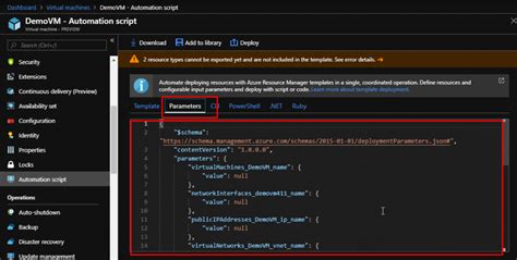 And Along With That It Also Has The Parameters File